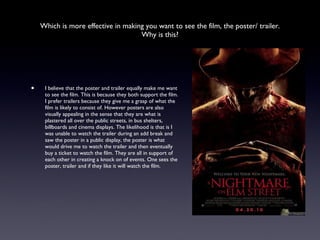 Analysing Trailers Official | PPT