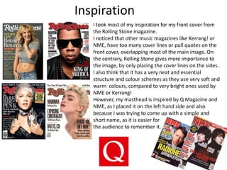 Music Magazine Analysis: Lyrics | PPTX