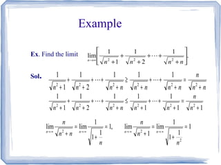 Analysis sequences and bounded sequences | ODP
