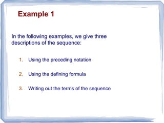 Analysis sequences and bounded sequences | ODP | Science