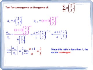 Analysis sequences and bounded sequences | ODP