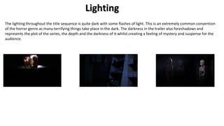 Title Sequence Analysis | ODP