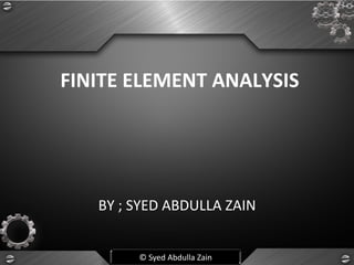 Introduction to Finite Element Method | PDF