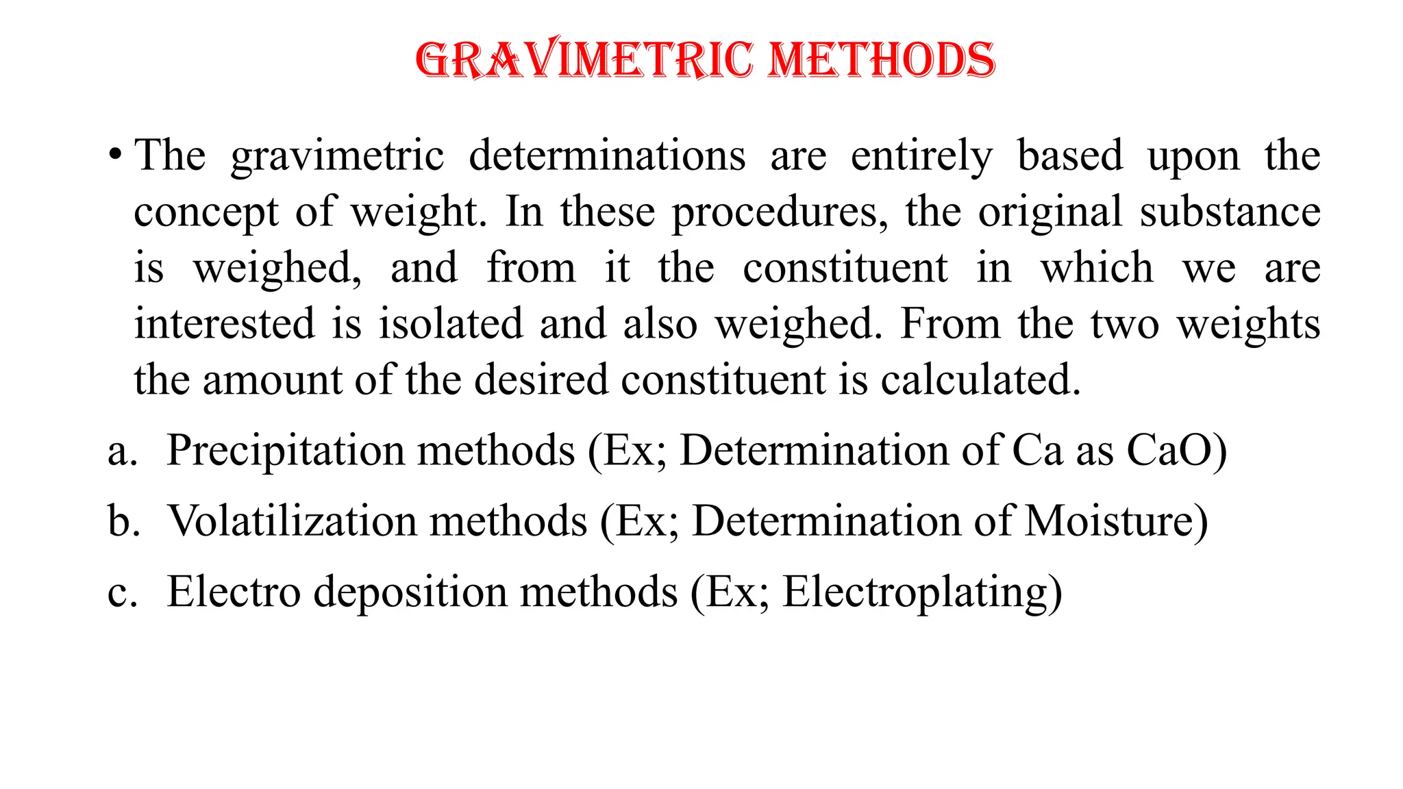 Principles and Methods of Food Analysis – Overview of qualitative and ...