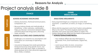 Project Analysis Definition and Information Presentation | PPT