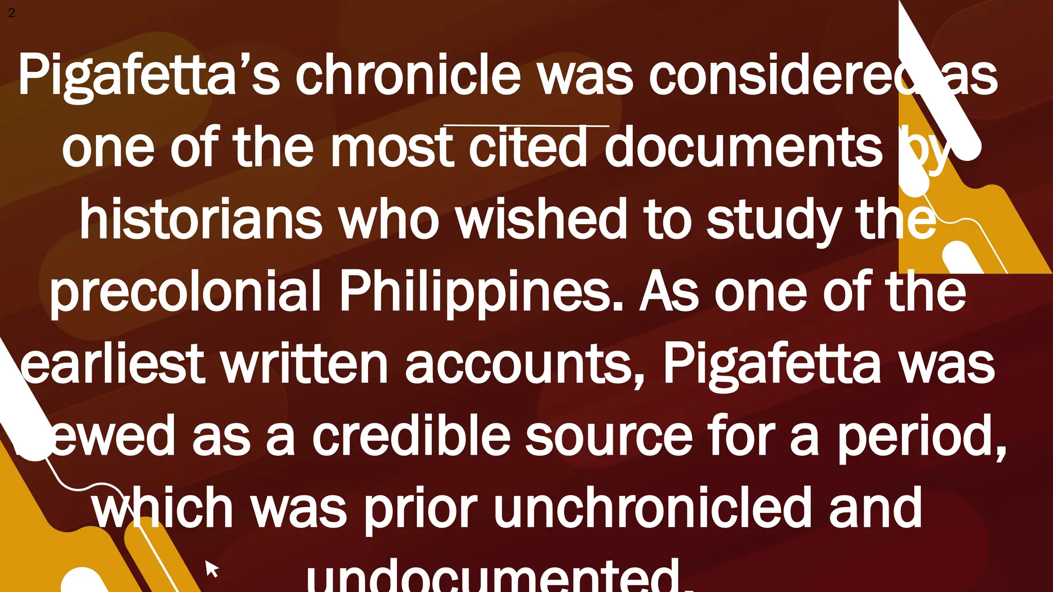 Analysis of Pigafetta's Chronicle in Reading in the Philippine History.pptx