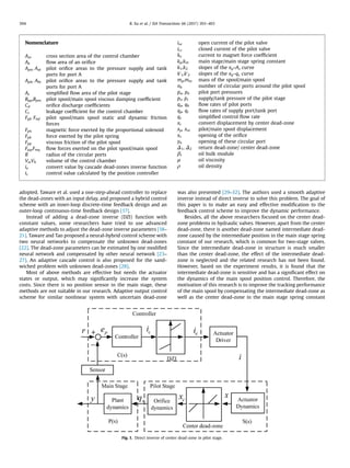 Analysis and compensation for the cascade dead-zones in the proportional control valve | PDF