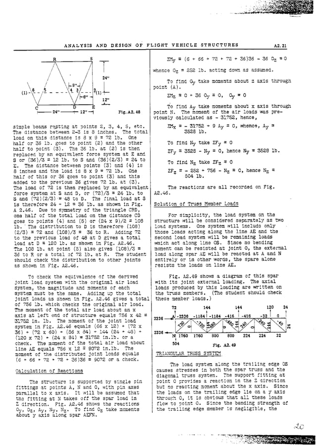 Analysis and design of flight vehicle structures by E.f Bruhn | PDF