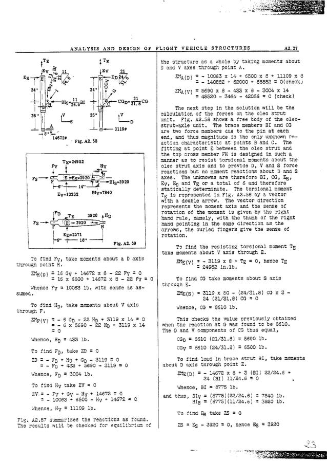 Analysis and design of flight vehicle structures by E.f Bruhn | PDF