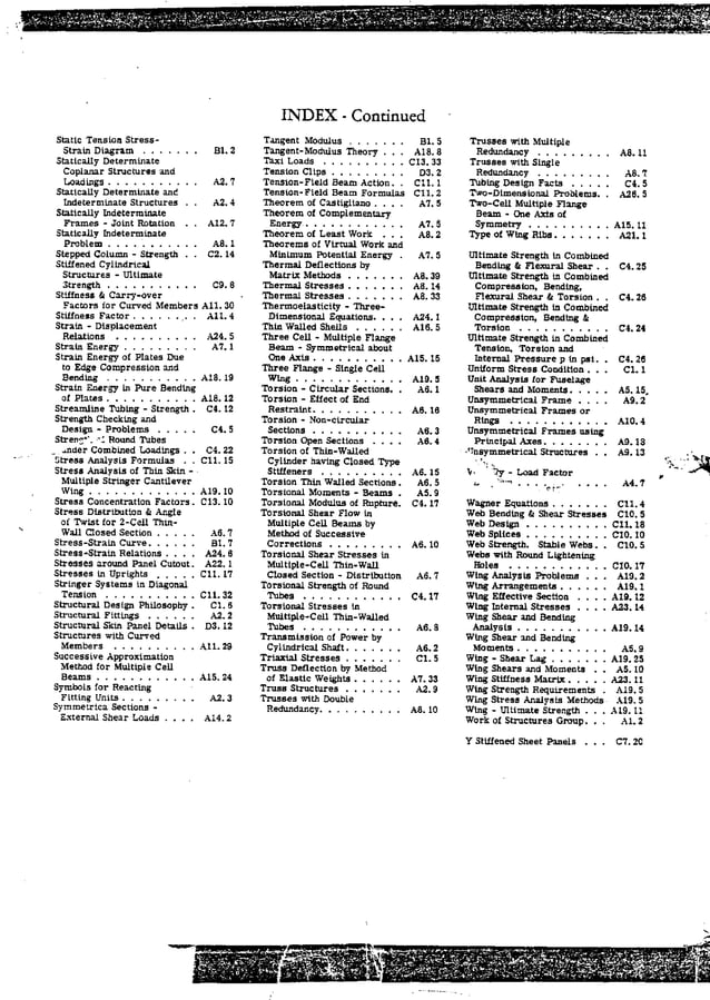 Analysis and design of flight vehicle structures by E.f Bruhn | PDF