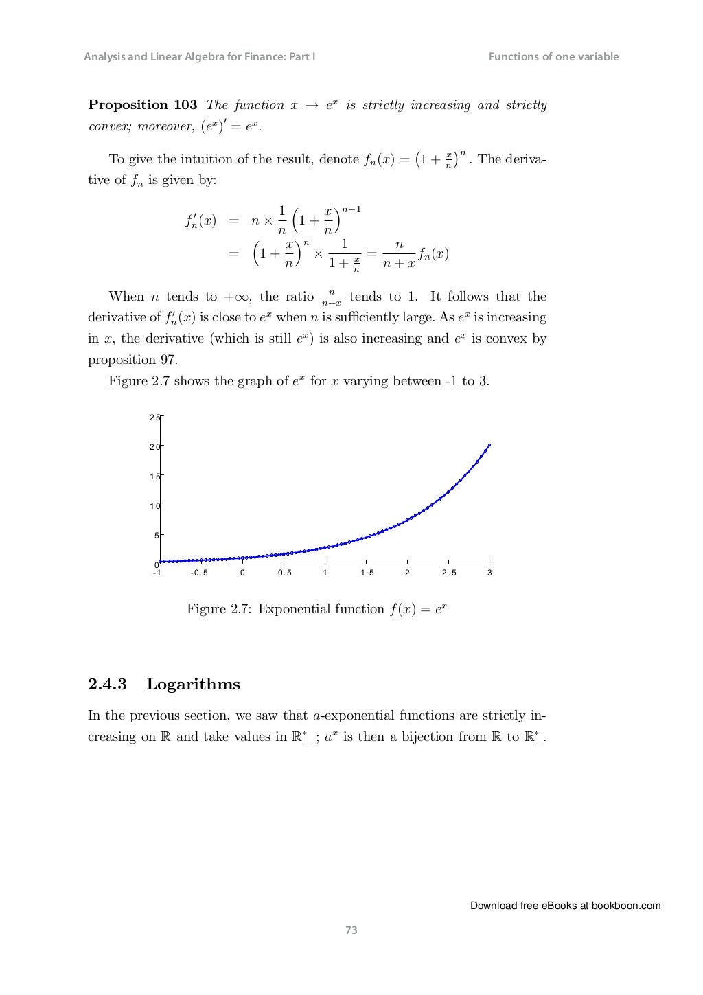 Analysis and-linear-algebra-for-finance-part-i