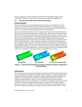 Analysis of Casing Connections Subjected to Thermal Cycle Loading | PDF ...