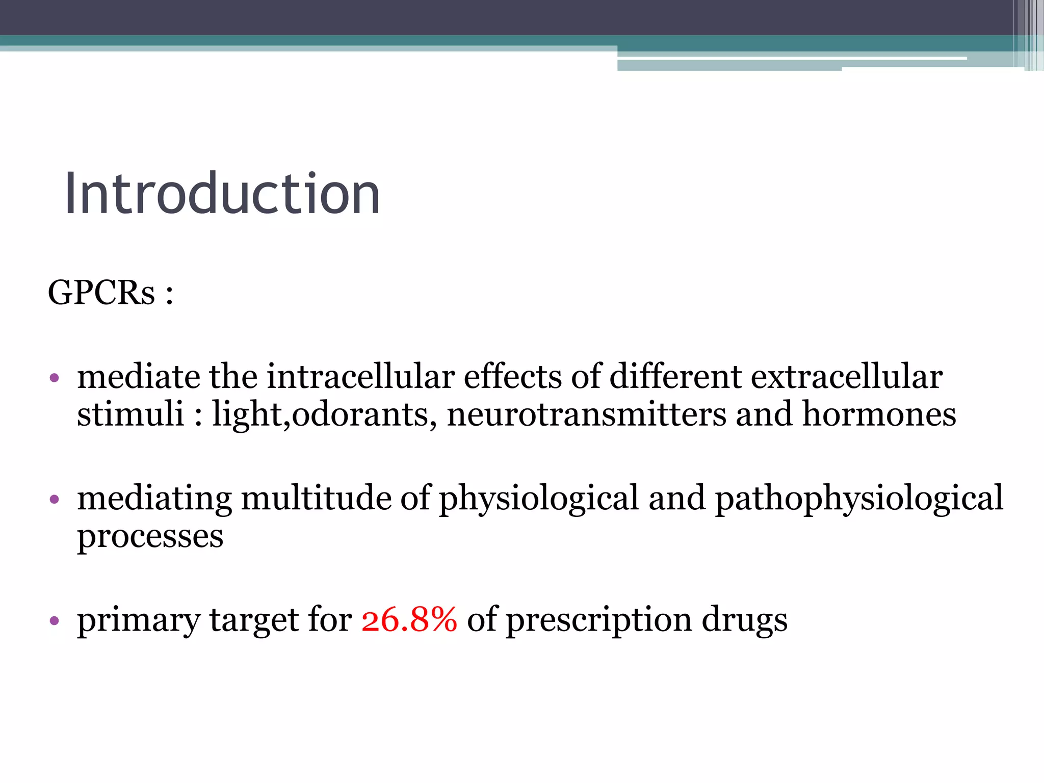 Analysis gpcr-dimerization | PPTX