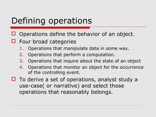 Analysis modeling | PPT