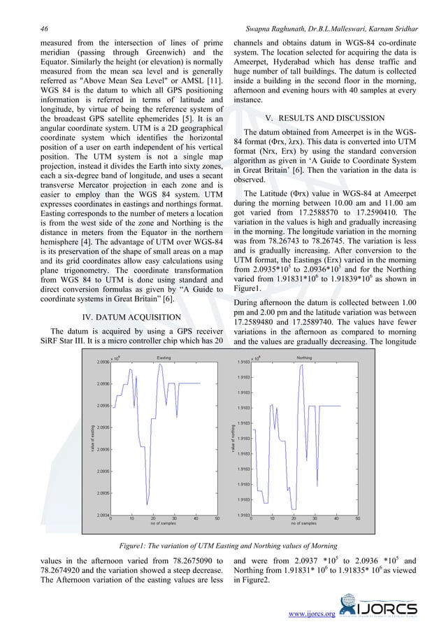 ANALYSIS OF GPS ERRORS DURING DIFFERENT TIMES IN A DAY | PDF