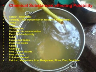 Analysis Of Water Pollutions | PPT