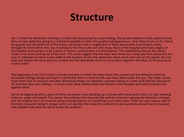 Shutter Island | PPT