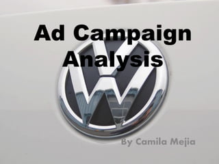 volkswagen ad analysis | PDF | Business | Business and Finance