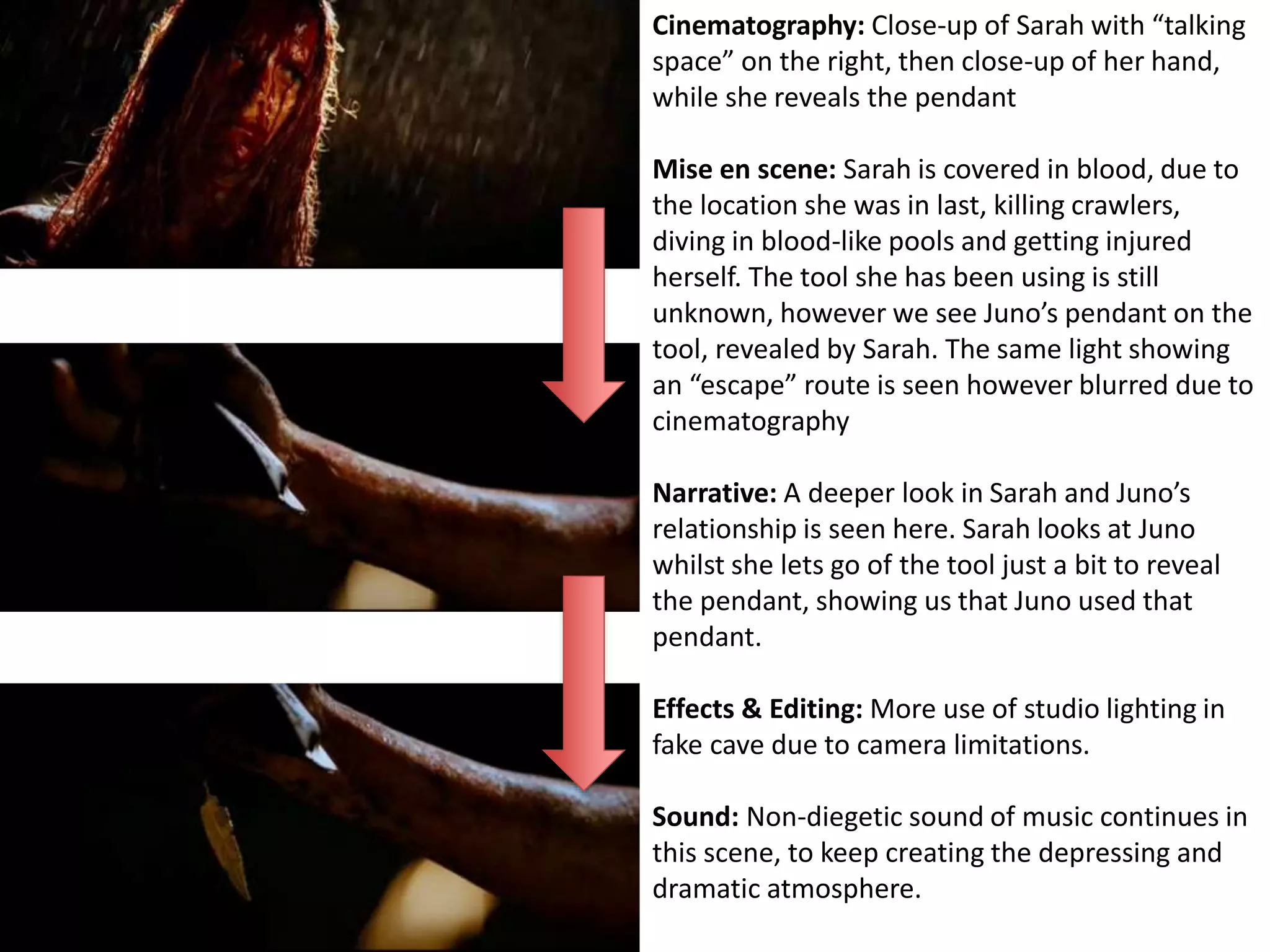 The Descent Analysis: Sarah & Juno | PPT