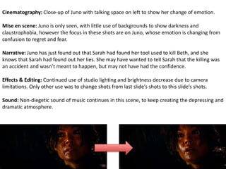 The Descent Analysis: Sarah & Juno | PPT