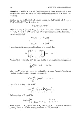 Analysis and algebra on differentiable manifolds | PDF