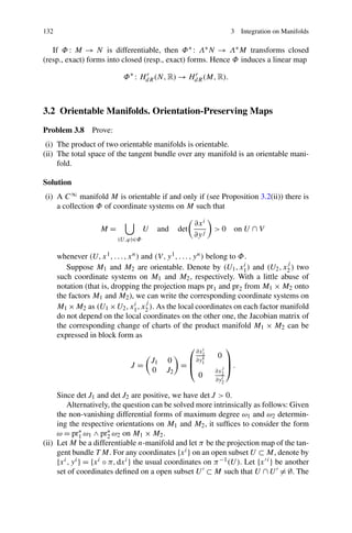 Analysis and algebra on differentiable manifolds | PDF