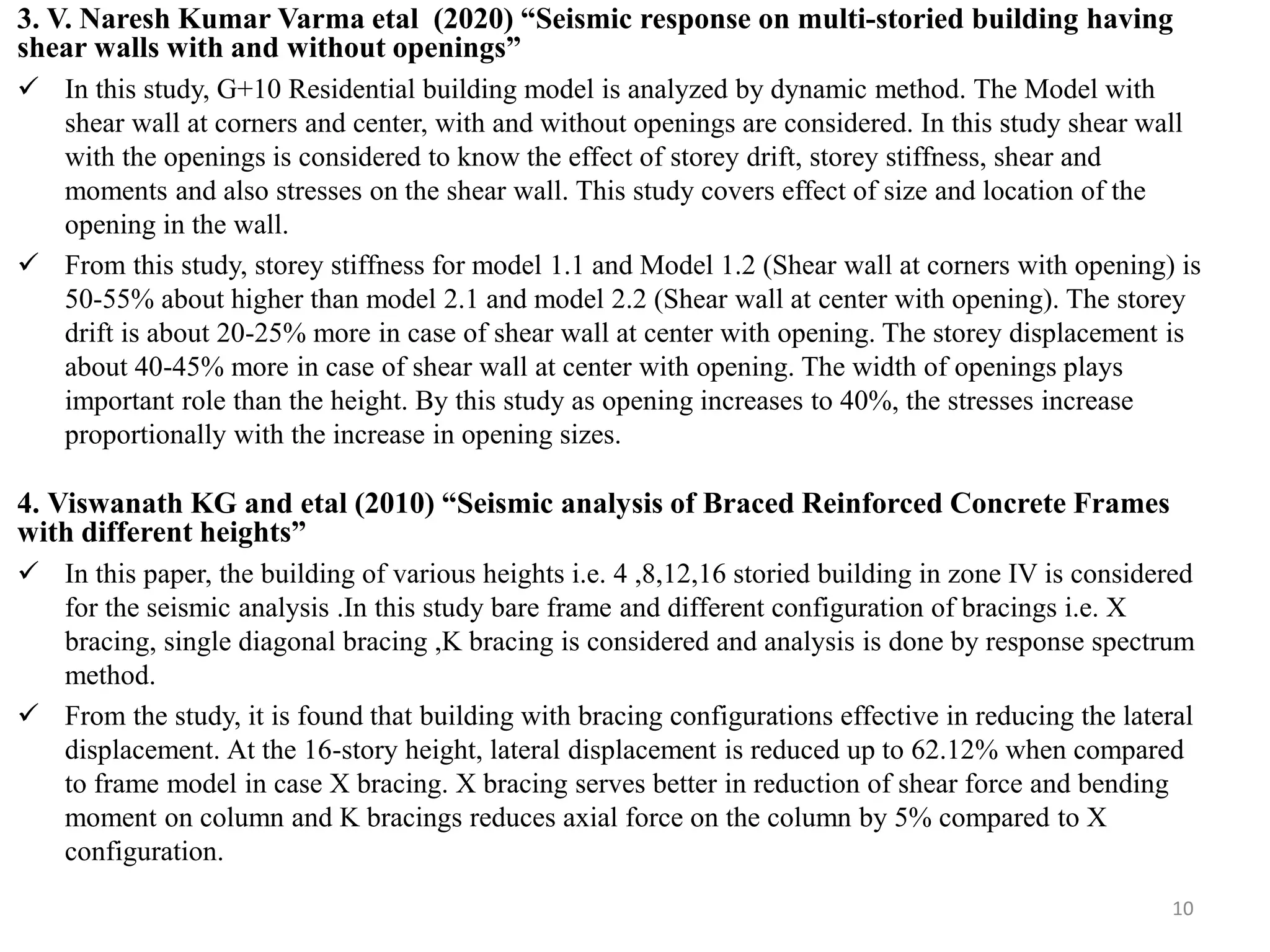 Analysis and comparison of High rise building with lateral load ...