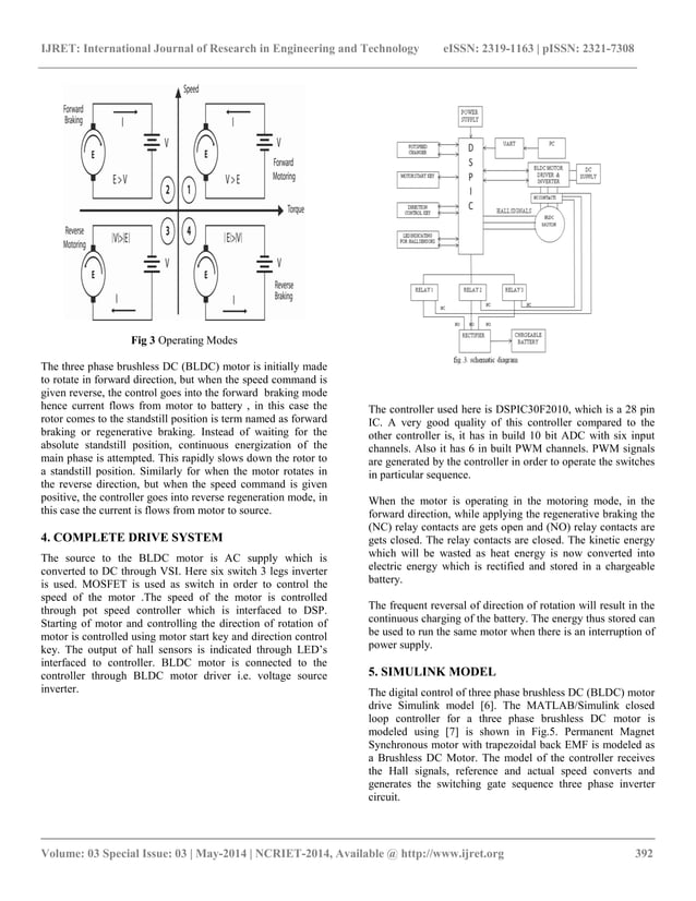 Analysis and control of four quadrant operation of three phase ...