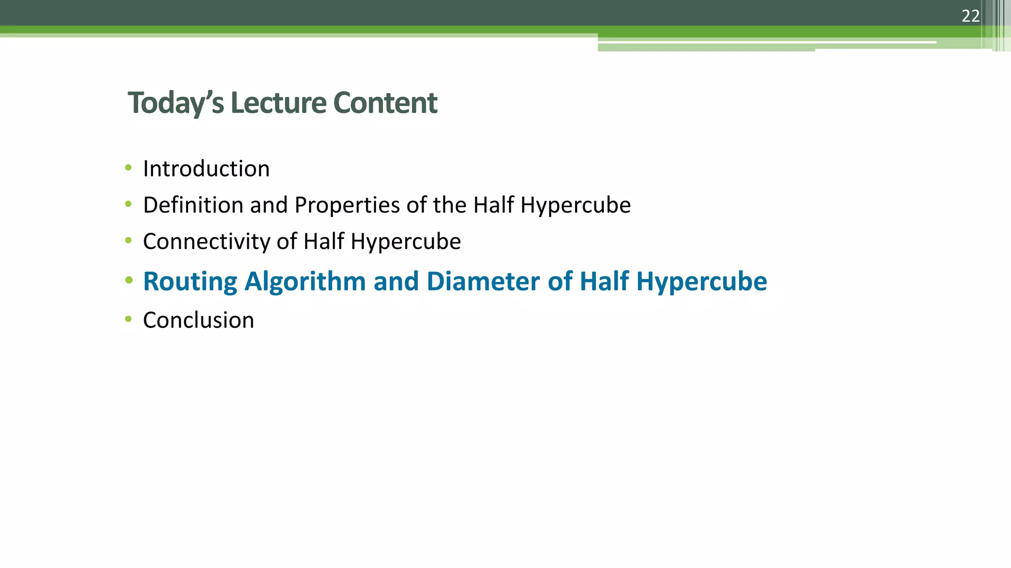 Analysis and design of a half hypercube interconnection network topology | PDF