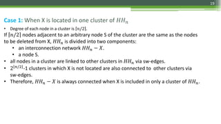 Analysis and design of a half hypercube interconnection network ...