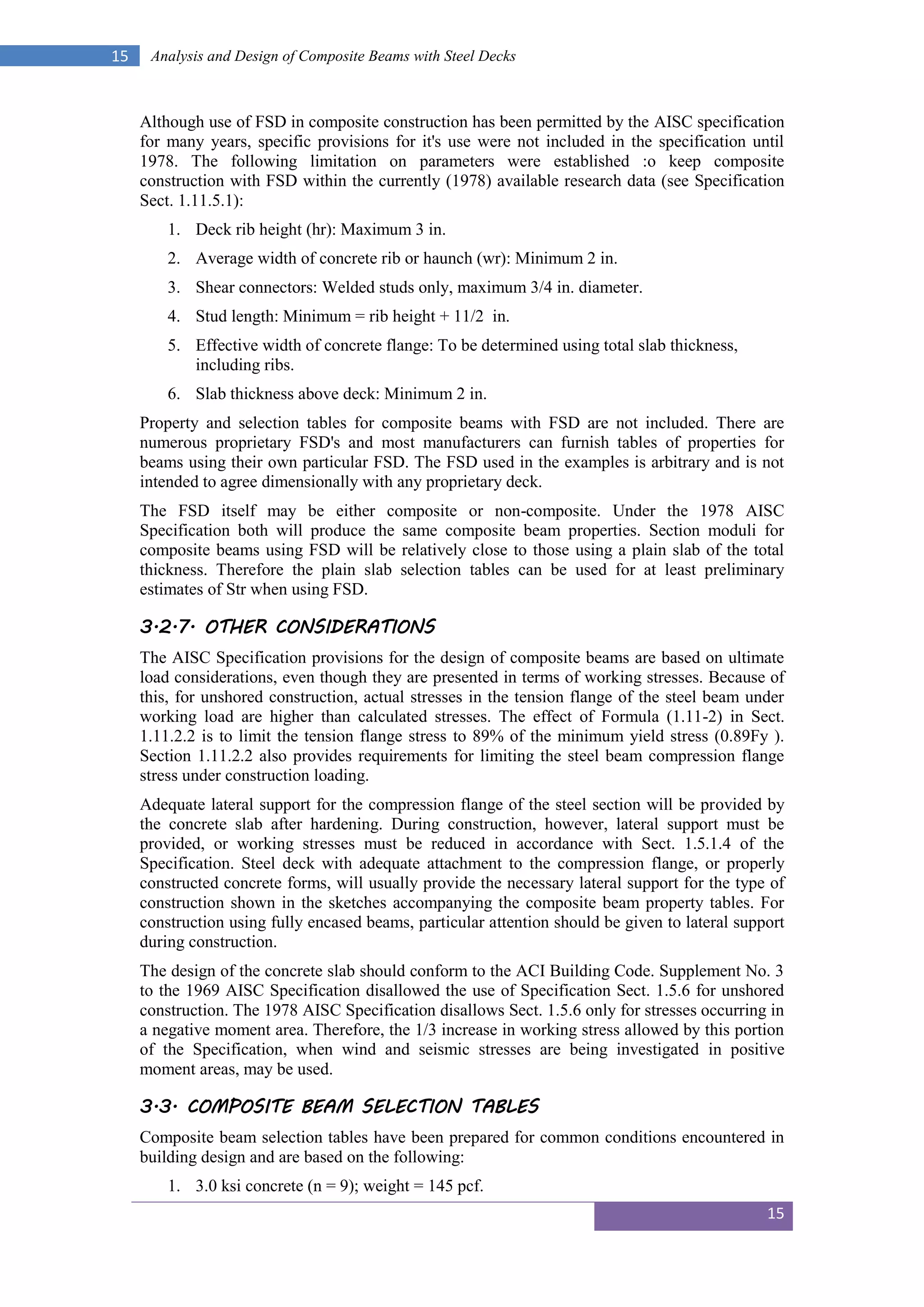 Analysis and Design of Composite Beams with Composite Deck Slab.docx