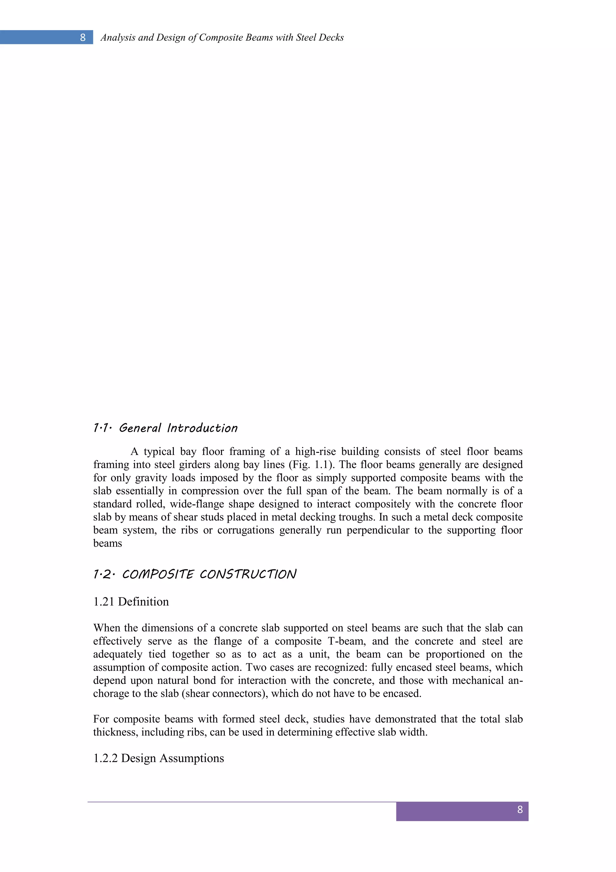 Analysis and Design of Composite Beams with Composite Deck Slab.docx