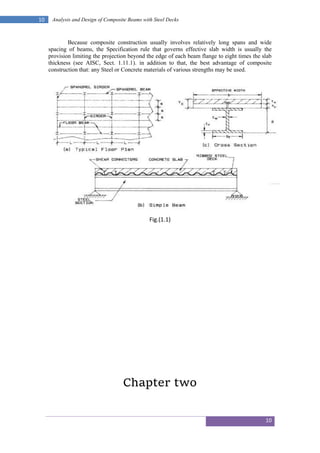 Analysis and Design of Composite Beams with Composite Deck Slab.docx