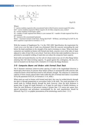 Analysis and Design of Composite Beams with Composite Deck Slab.docx