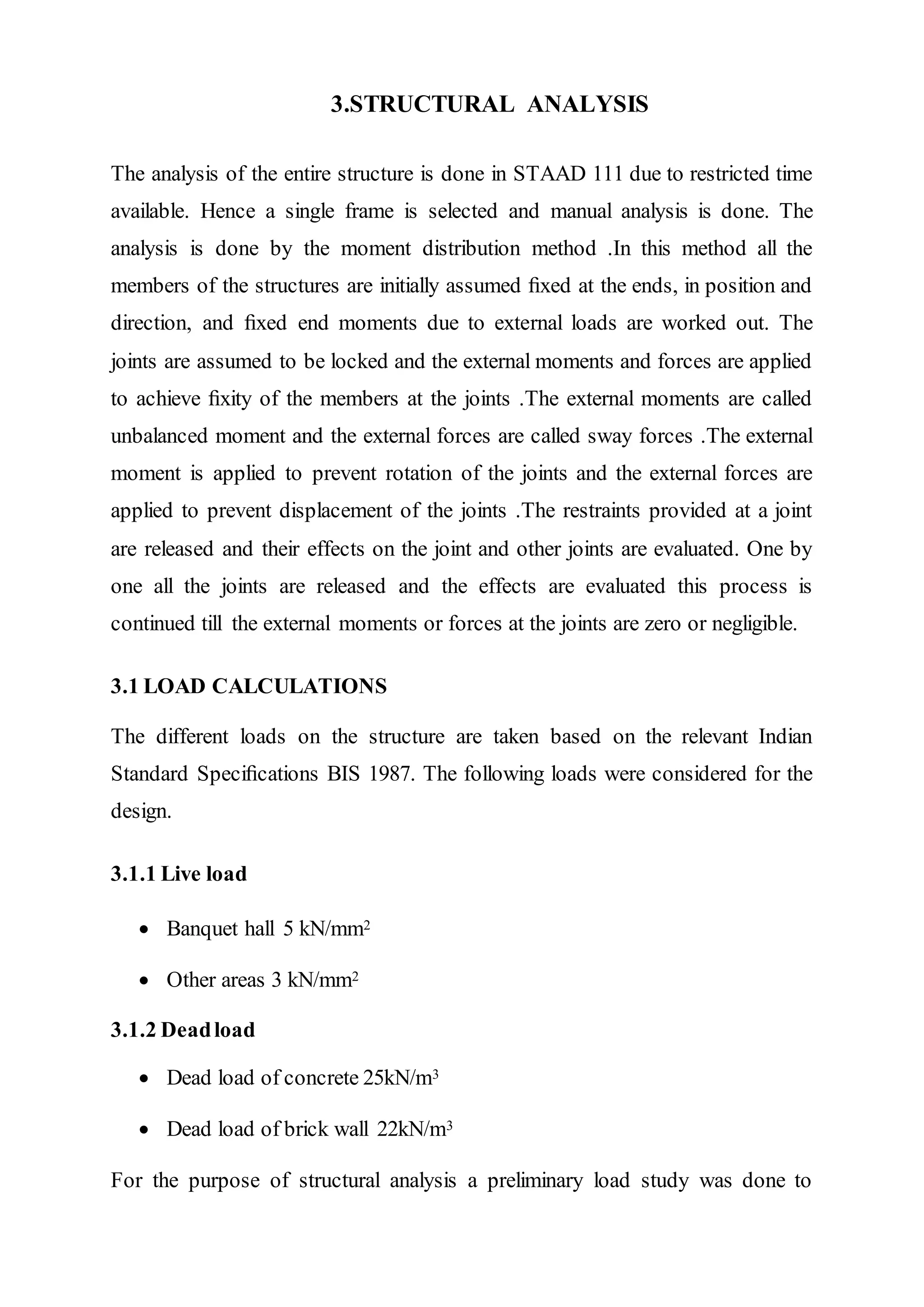 Analysis and design of five star hotel | DOCX