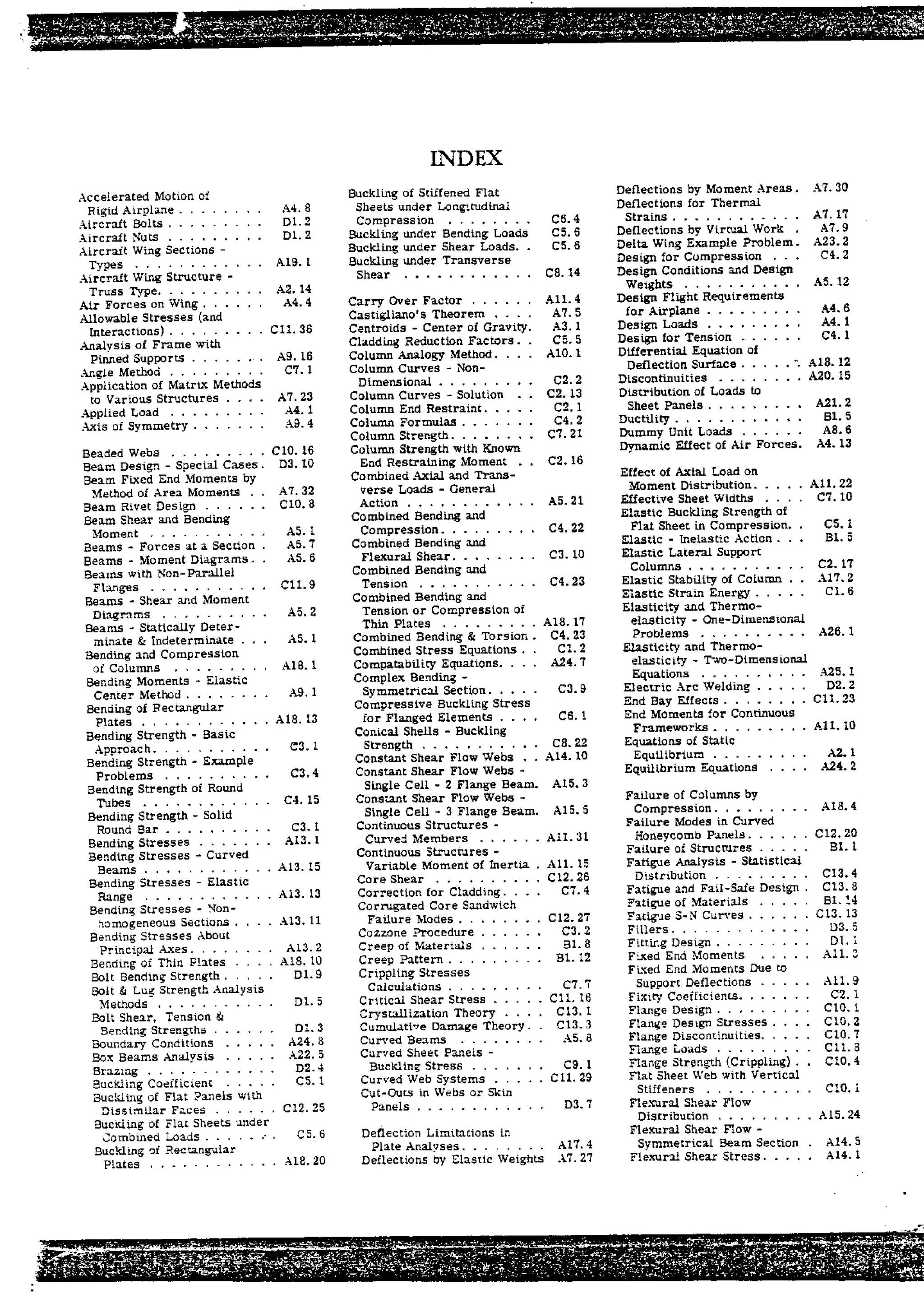 Analysis and design of flight vehicles structures | PDF