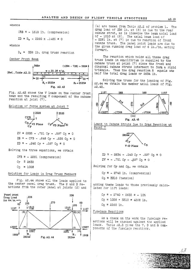 Analysis and design of flight vehicles structures | PDF
