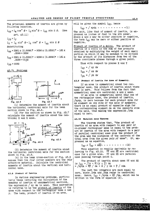 Analysis and design of flight vehicles structures | PDF