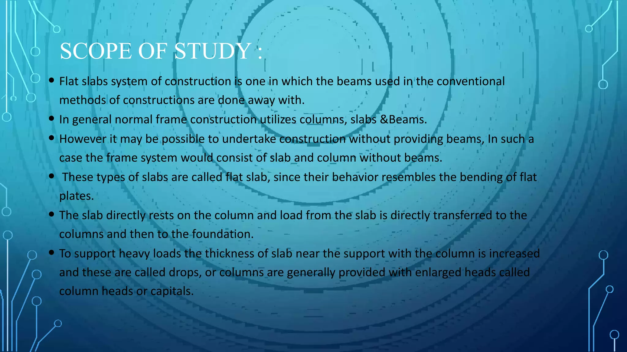Analysis and Design of G+3 building with flat slab using STAAD PRO V8i ...