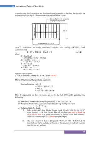 Analysis and Design of Open Web Steel Joist-Girders.docx