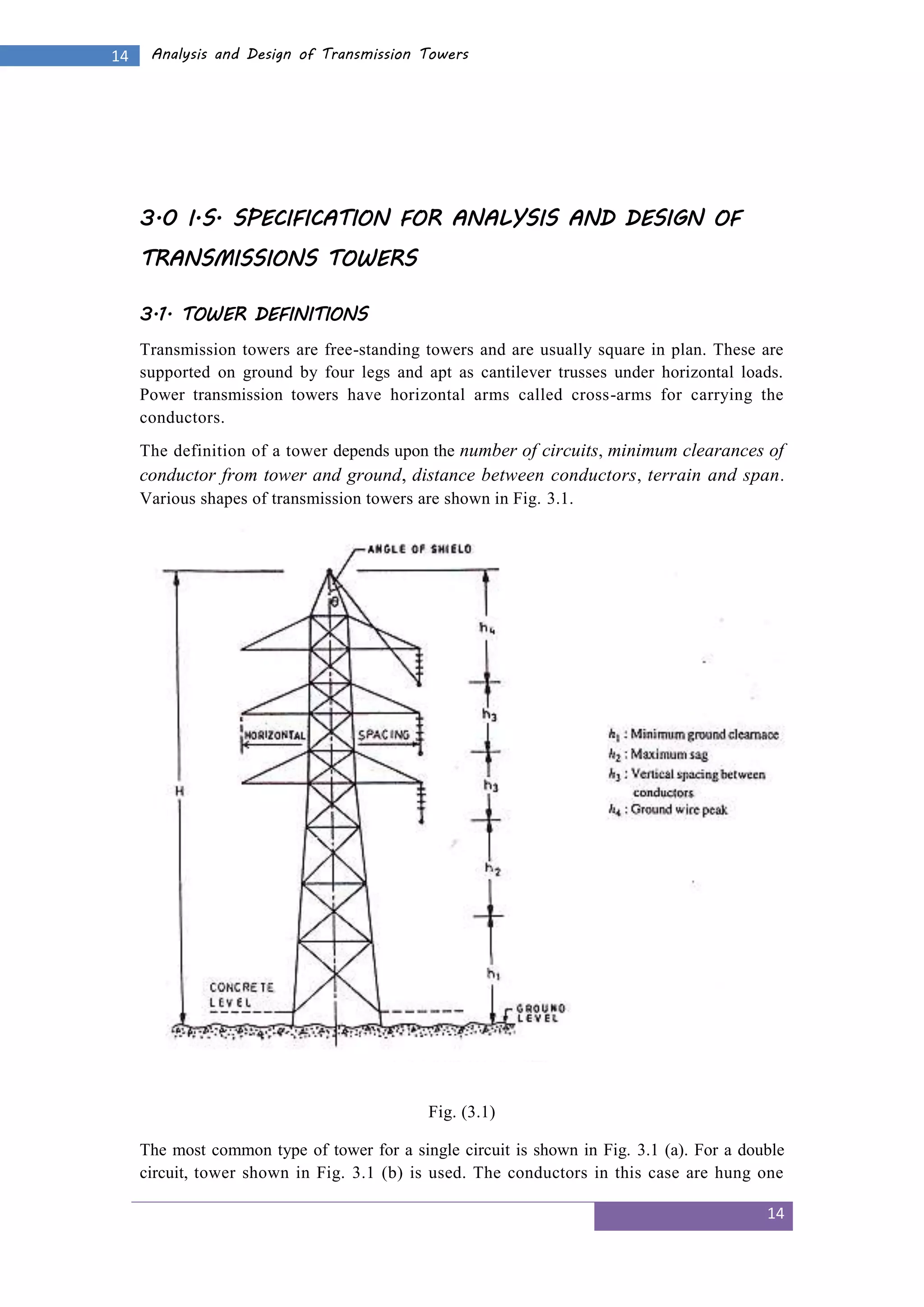 Analysis and Design of Power Transmission Lines Steel Towers.docx
