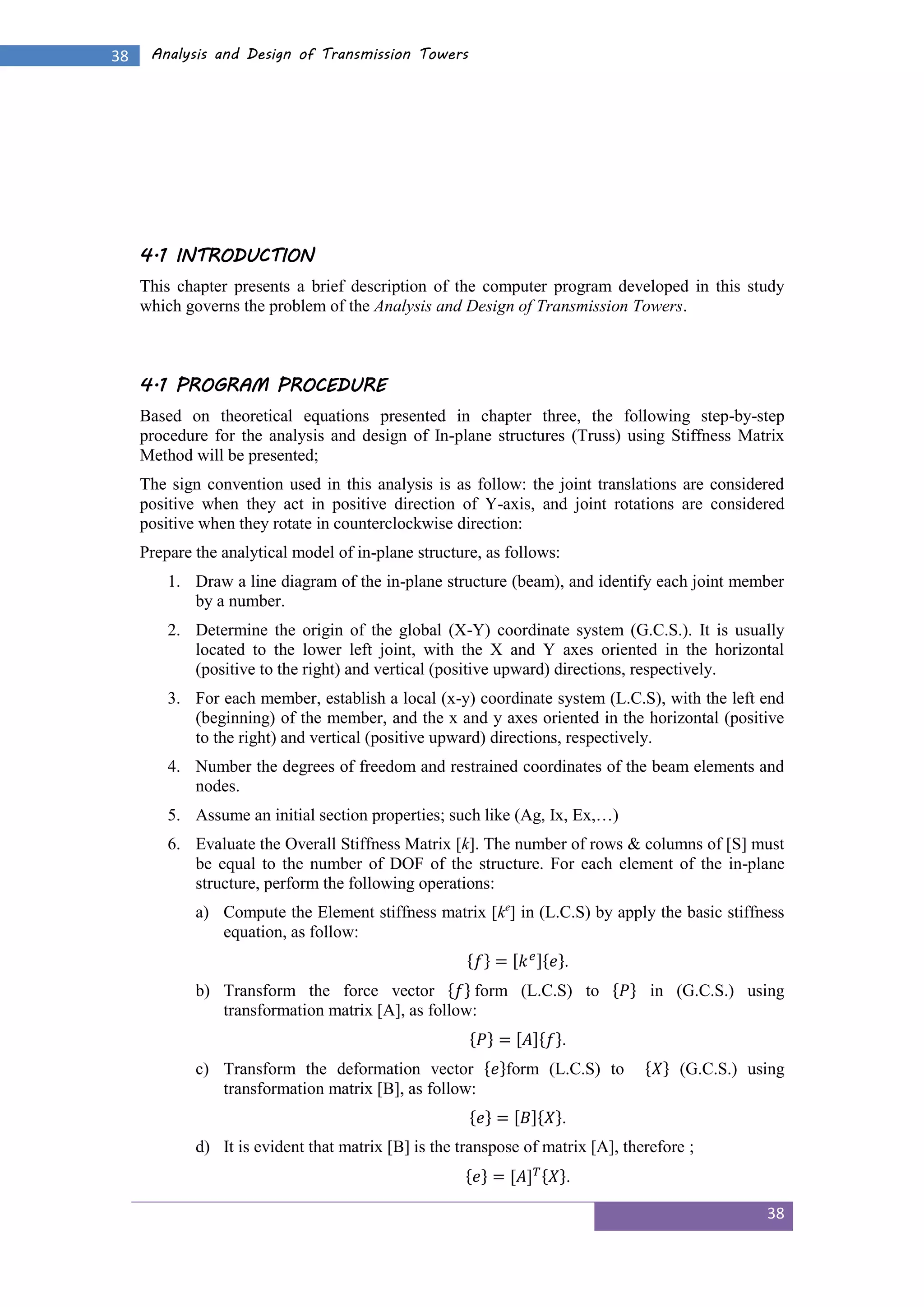 Analysis and Design of Power Transmission Lines Steel Towers.docx