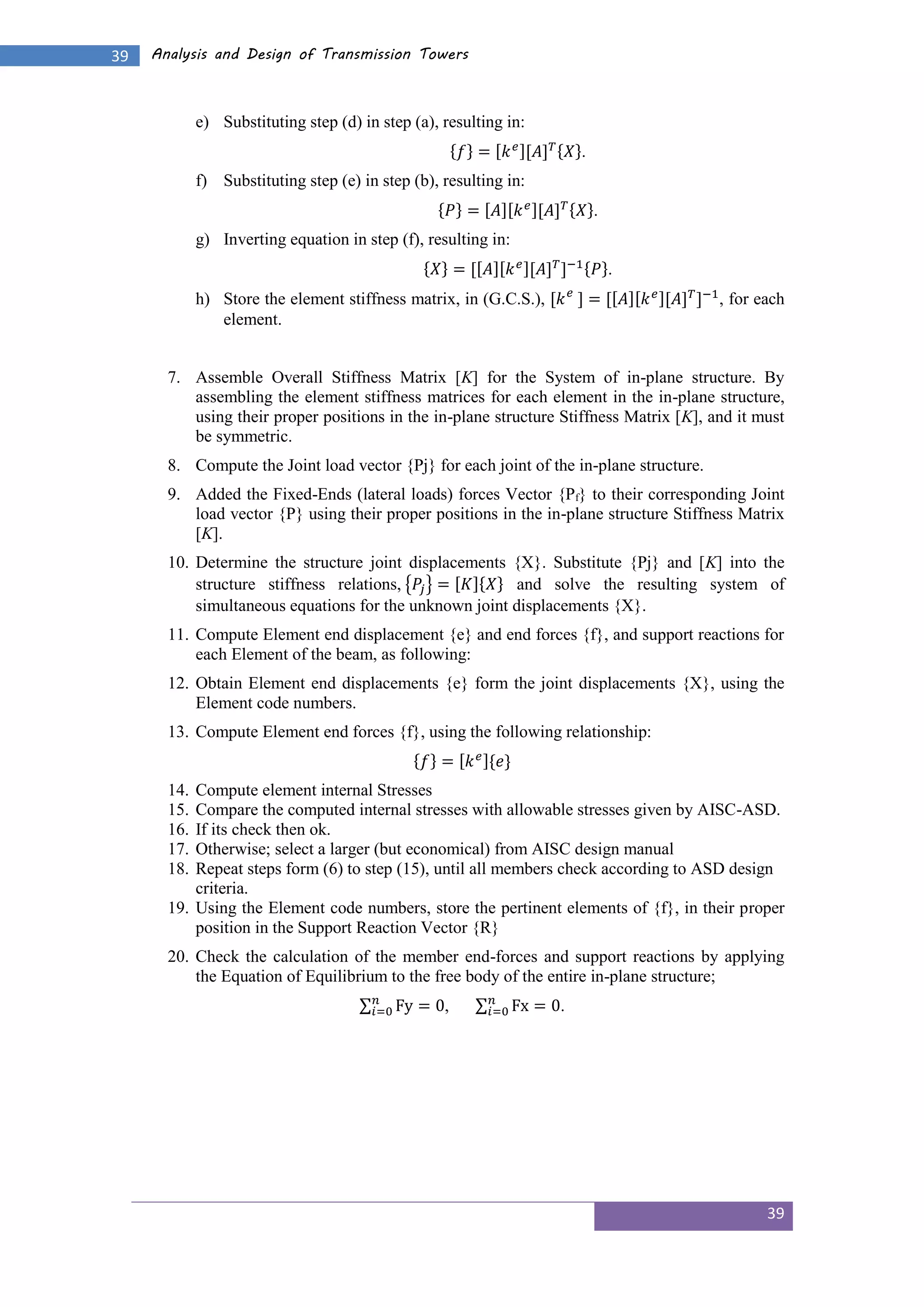 Analysis and Design of Power Transmission Lines Steel Towers.docx