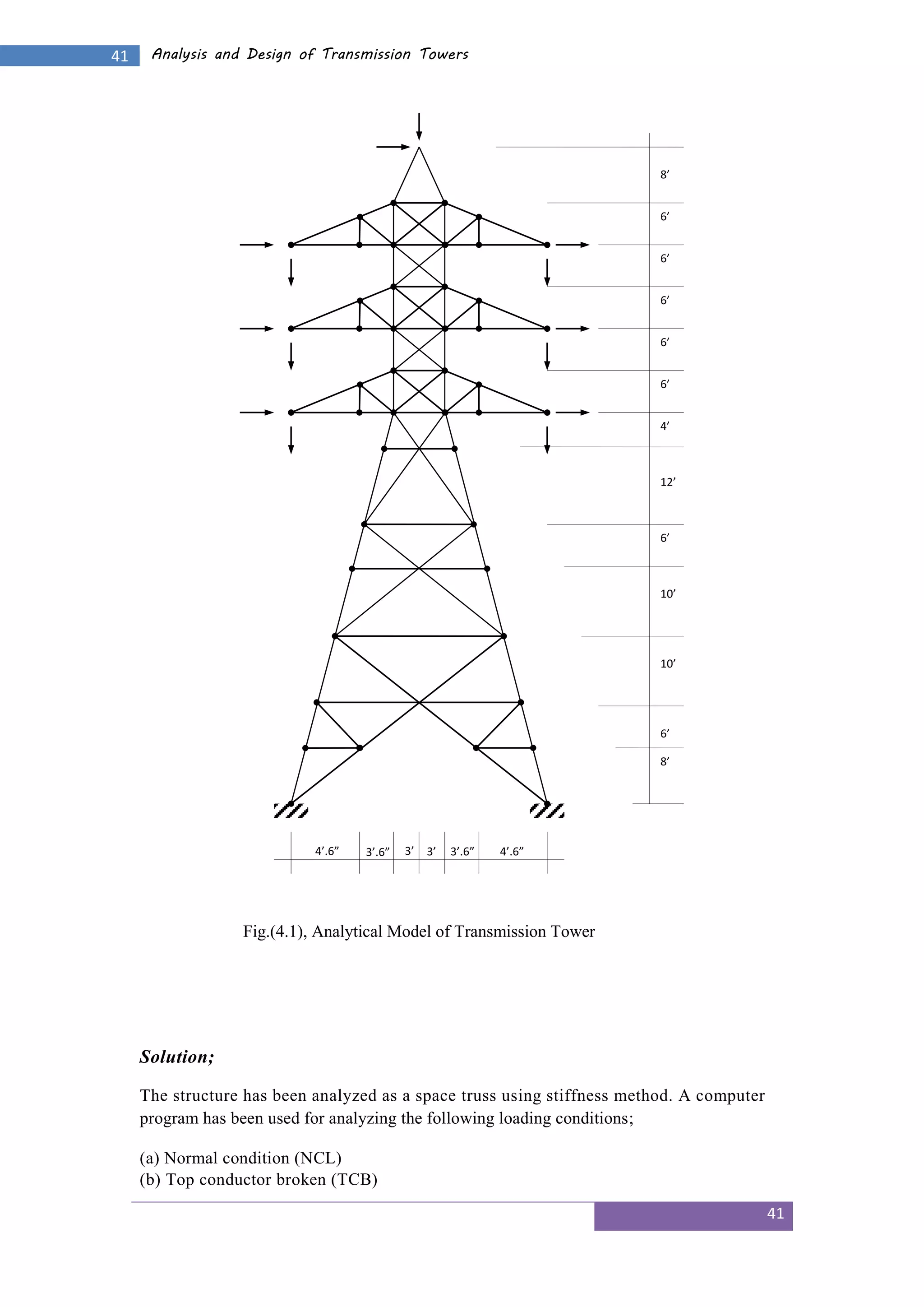 Analysis and Design of Power Transmission Lines Steel Towers.docx