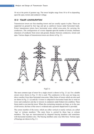 Analysis and Design of Power Transmission Lines Steel Towers.docx