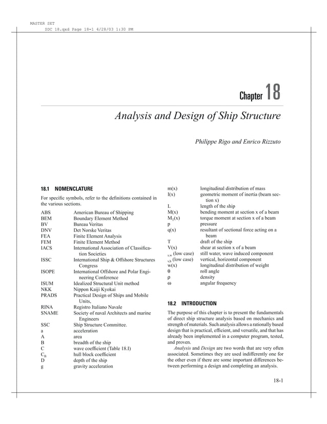 Analysis and design of ship structure | PDF | Civil Engineering Industry | Industries