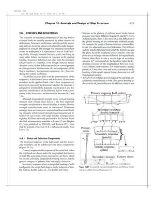 Analysis and design of ship structure | PDF