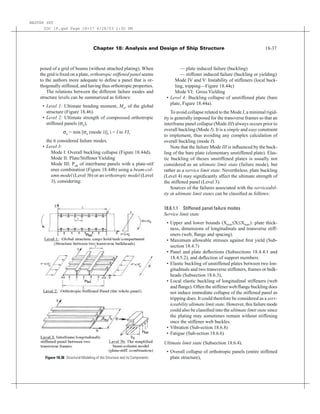 Analysis and design of ship structure | PDF