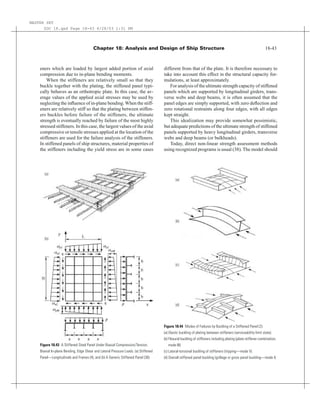 Analysis and design of ship structure | PDF