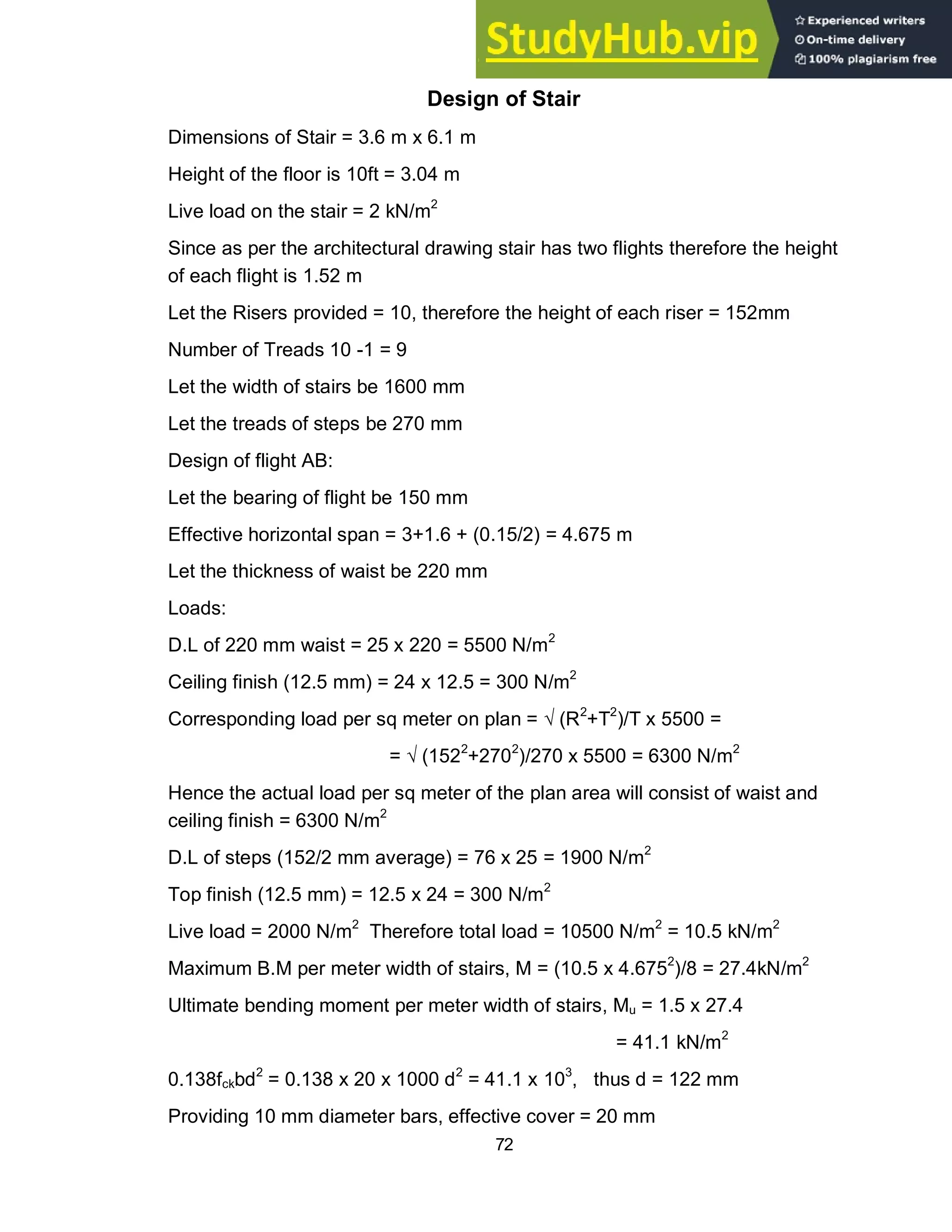 ANALYSIS AND DESIGN OF THREE STOREY FRAMED BUILDING | PDF